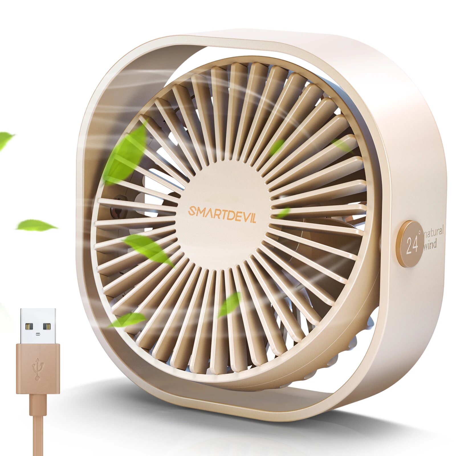 SmartDevil — это небольшой персональный настольный вентилятор с USB-подключением и тремя режимами скорости. Это портативный настольный вентилятор, работающий бесшумно и подходящий для использования дома, в офисе, автомобиле и на открытом воздухе.