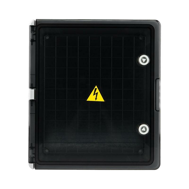 Корпус ЩМПп 370х325х150 IP65 с прозр. дверцей пластик. Rexant 11-0455