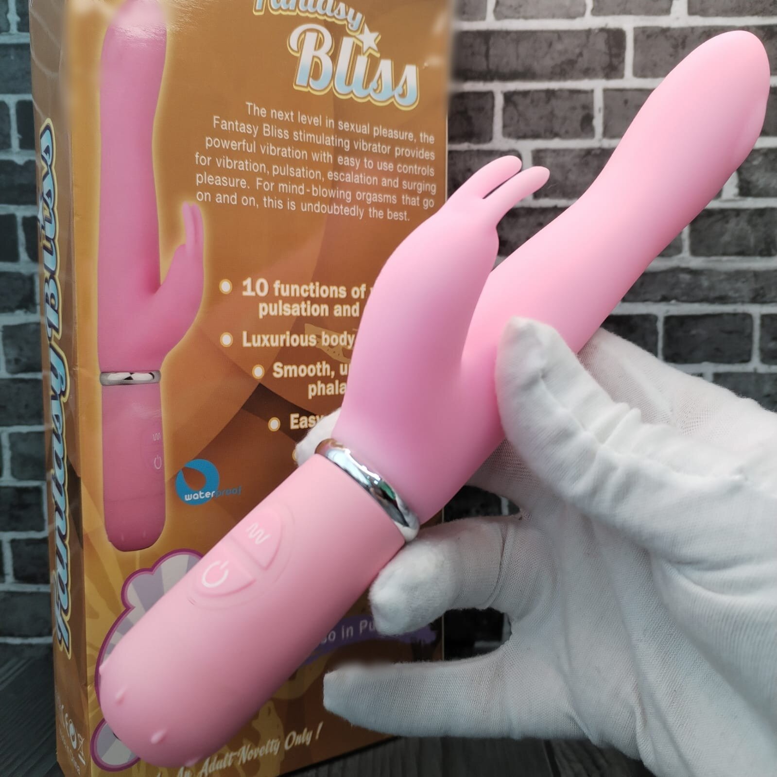 Вибратор Flexible rabbit EXVOID