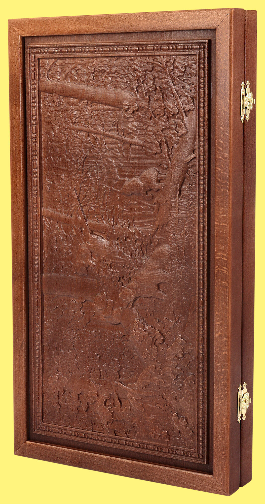 Нарды Утро в сосновом бору (патинированный массив бука)