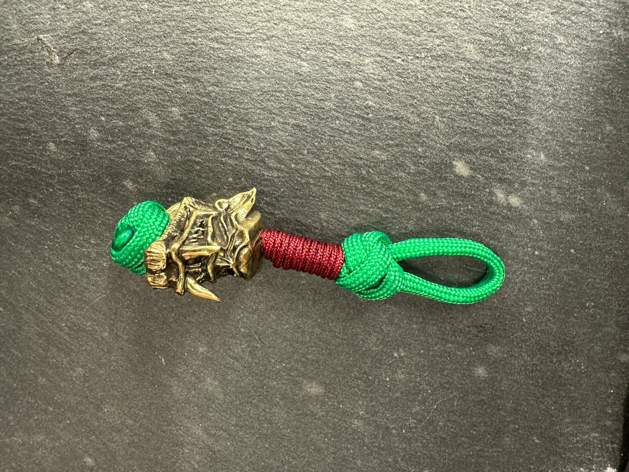 Темляк с латунной бусиной Орк командир