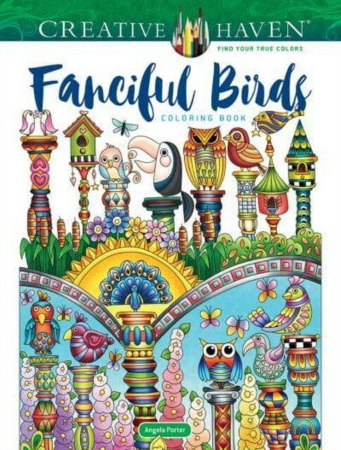 Porter, Angela "Creative haven fanciful birds coloring book"