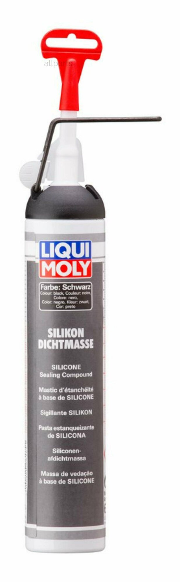 LIQUI MOLY 6185 Силиконовый герметик черный (200ml)