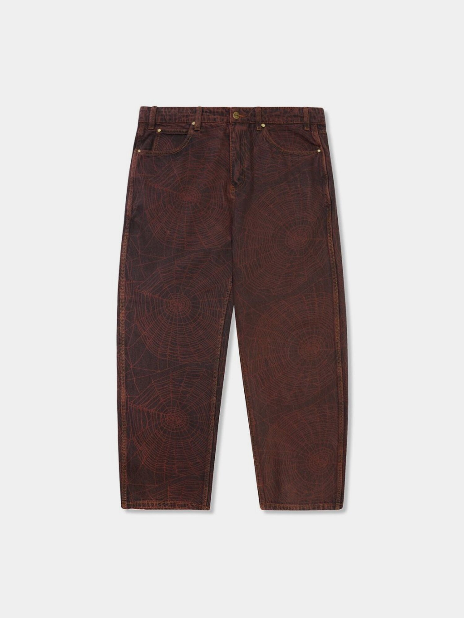 Джинсы багги Web Denim 