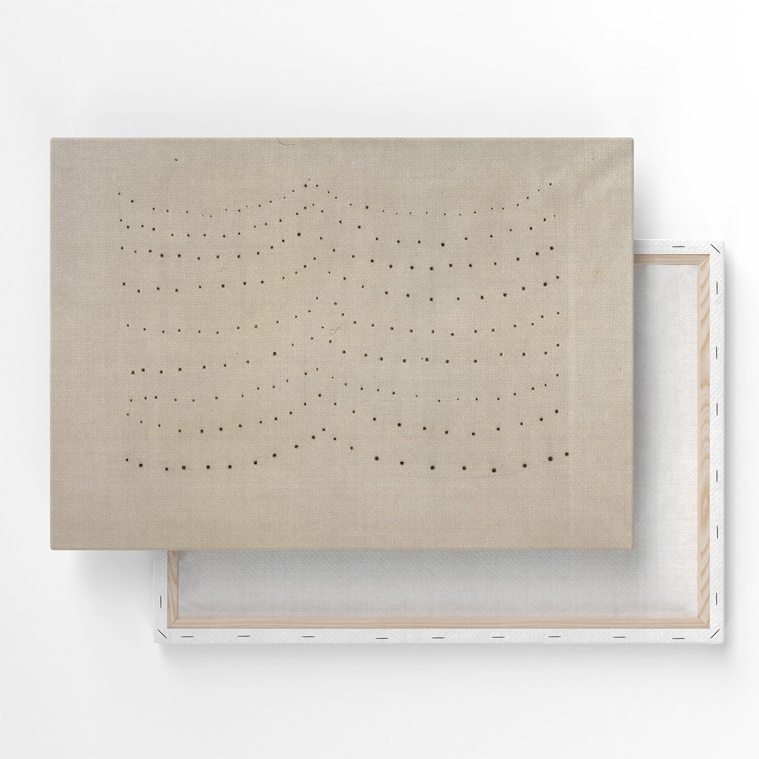 Картина на холсте, репродукция / Лучо Фонтана - Space concept / Размер 30 x 40 см