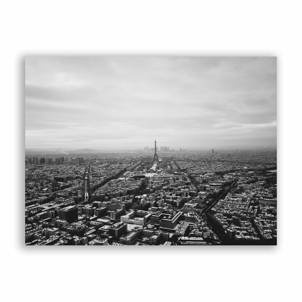 Постер, плакат на бумаге / Эйфелева башня / Размер 40 x 53 см