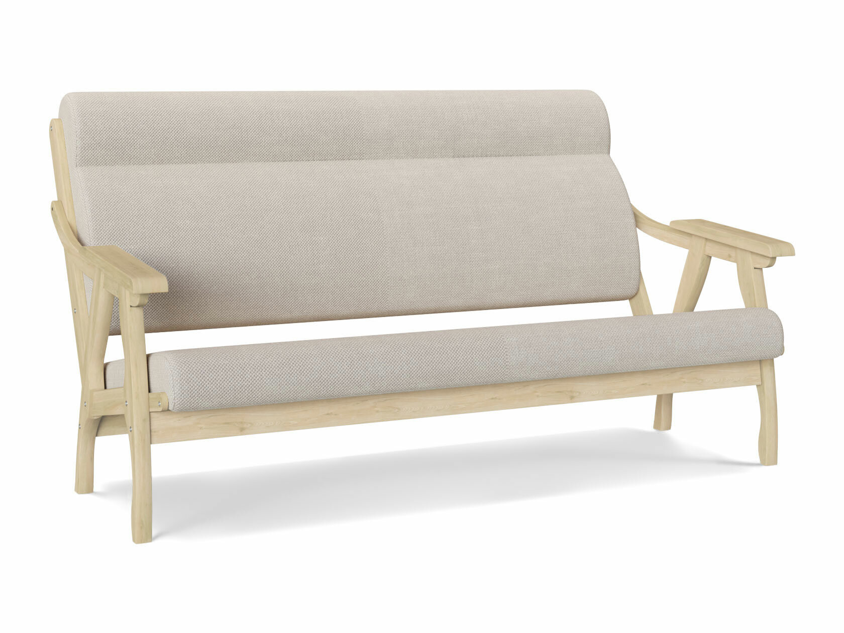 Диван Левада Вега 10, текстиль, с подлокотниками, 163х87х95 см.