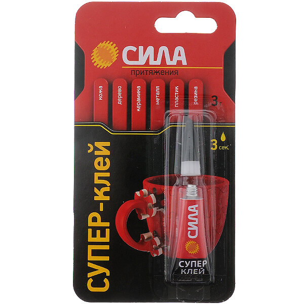 Клей С0039198 SBL1-3 Супер-клей Сверхпрочный 3гранный (ССТ) (9 шт. в комплекте)