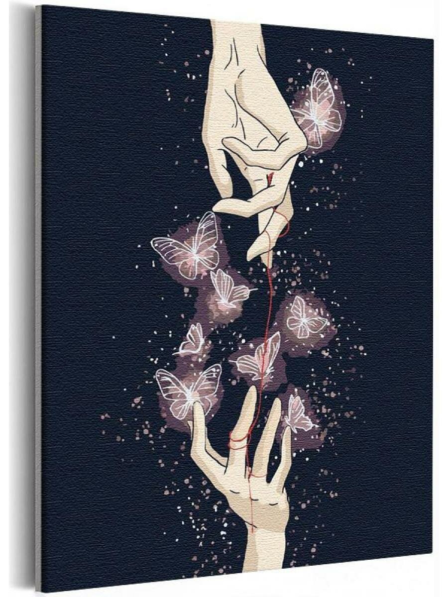 Аниме Раскраска картина по номерам на холсте 30х40