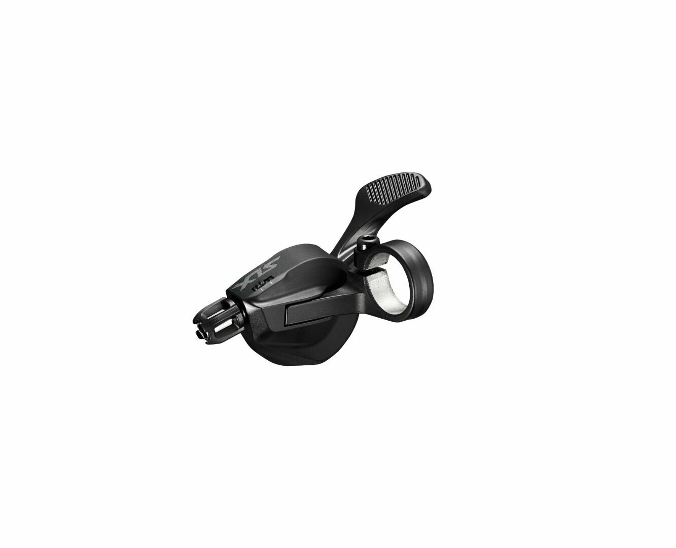 Шифтер Shimano SLX, M7100, левый, 2 скорости, без индикатора, трос 1800мм, черный