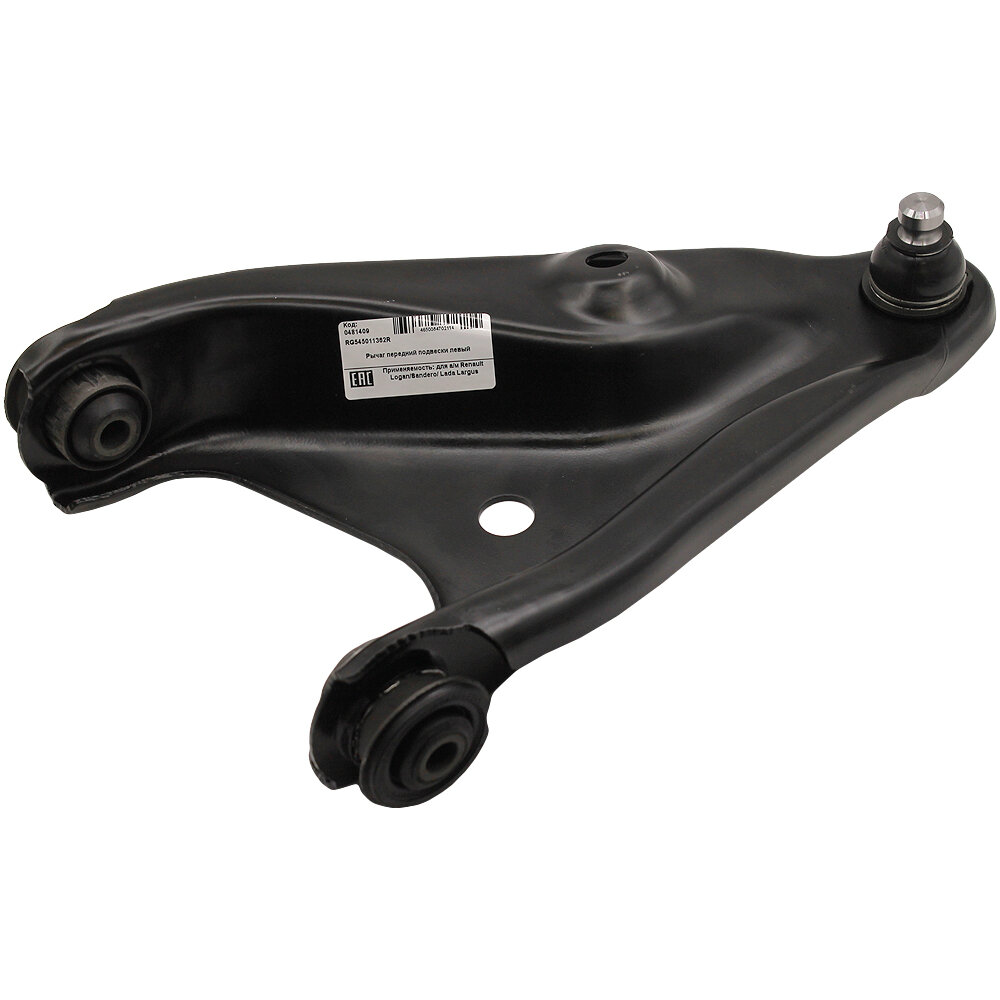 Рычаг передний подвески левый в сборе для а/м Renault Logan I/Sandero/ Lada Largus Riginal