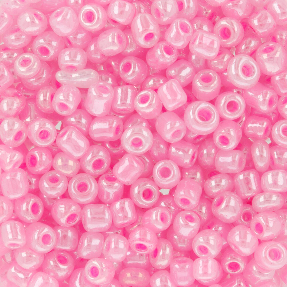 Бисер "Zlatka" круглый GR 11/0 10 г №0145 розовый