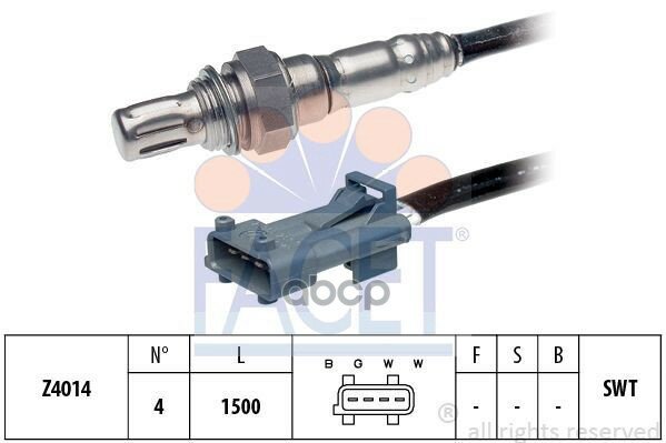Лямбда-зонд AUDI A4 1.8TFSI Facet арт. 108235