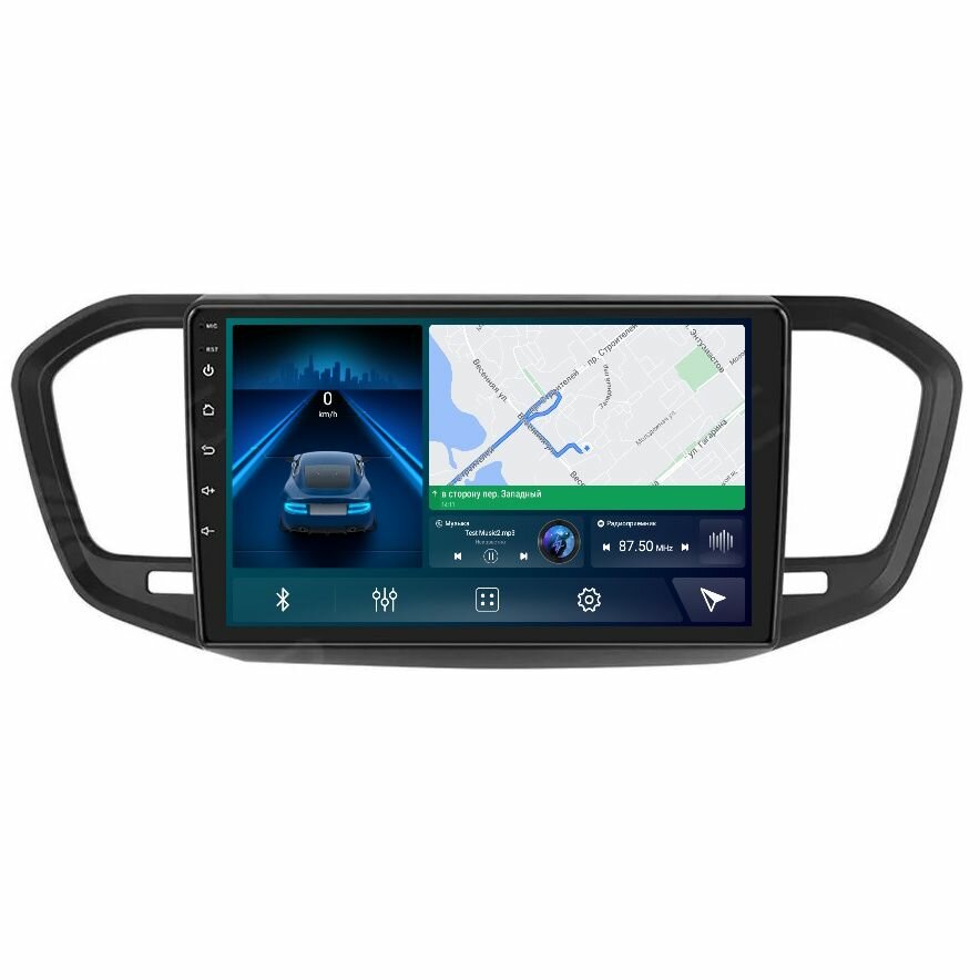 Магнитола CRS-300 Лада Веста 2023-2024 LADA Vesta NG с Android 13, 4/32Gb память, 8 ядерный процессор, Carplay, DSP, 4G модем (Sim)