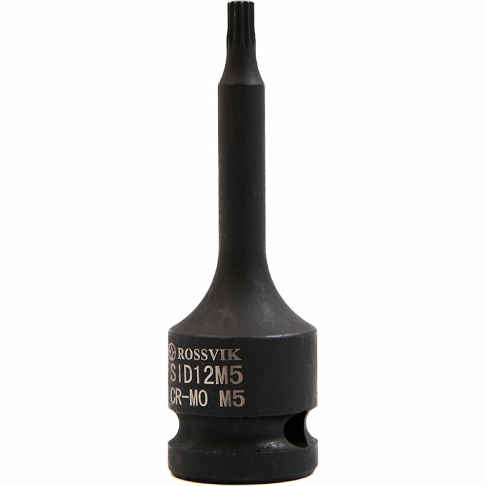 Головка торцевая ударная SPLINE (M5, 78 мм, 1/2"DR) Rossvik SID12M5