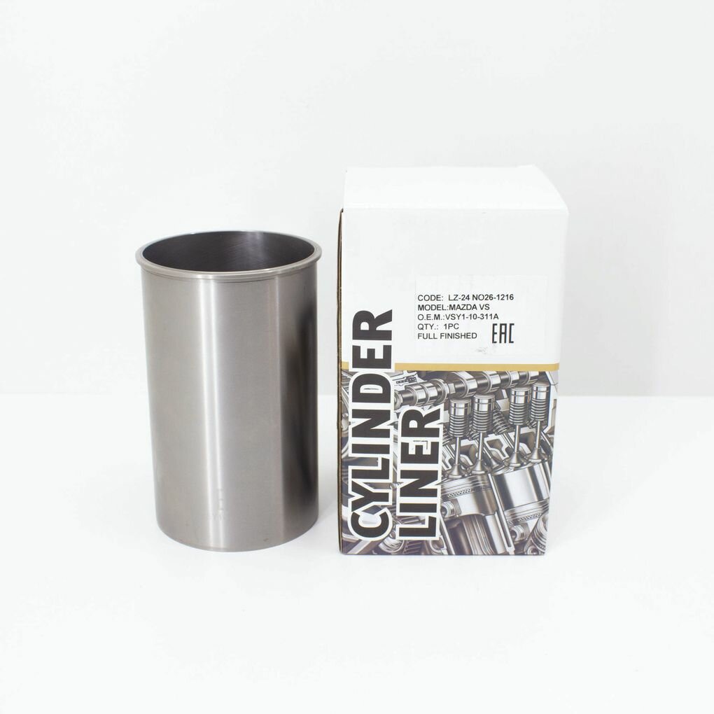 Гильзы поршневые MAZDA TITAN VS, хонингованные, ZEVS (1 штука)(диаметр 98, длина 168)(с буртиком)