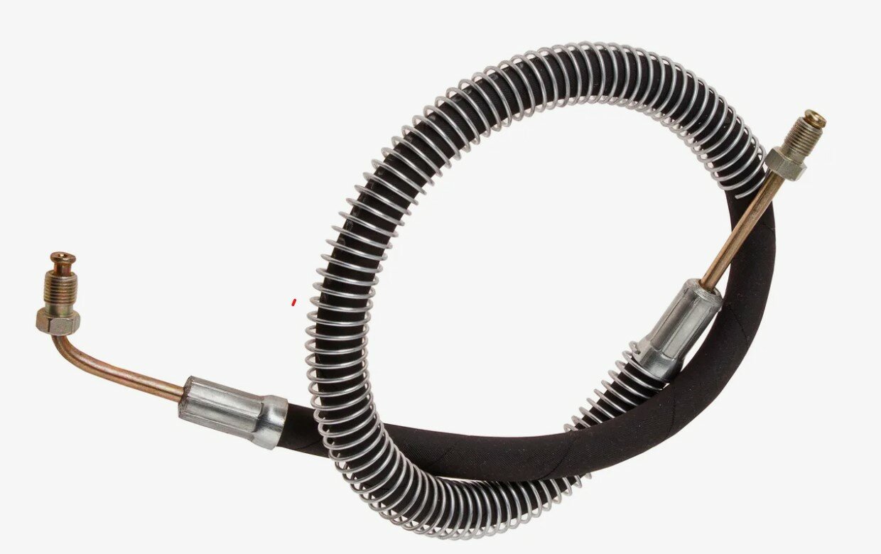 Шланг ГУР ГАЗ 66, 4301 от клапана к цилиндру 860 мм (гостех)