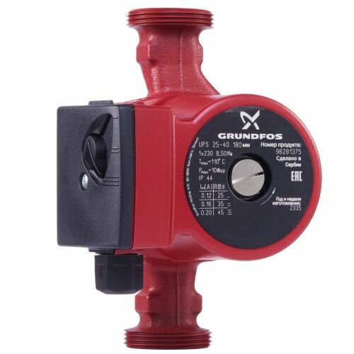 Циркуляционный насос Grundfos UPS 25-40 180