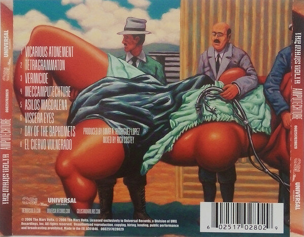 Аудио CD The Mars Volta Amputechture (CD/EU) NEW — фото 1