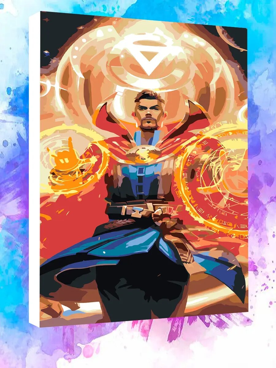 Картина по номерам Доктор Стрендж Марвел Marvel Кино