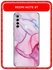 Чехол на Xiaomi Redmi Note 8T / Сяоми Редми Нот 8Т с принтом "Розовые мраморные ...