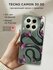 Чехол на Tecno Camon 30 5G / Текно Камон 30 5G с принтом "Snake and butterflies ...