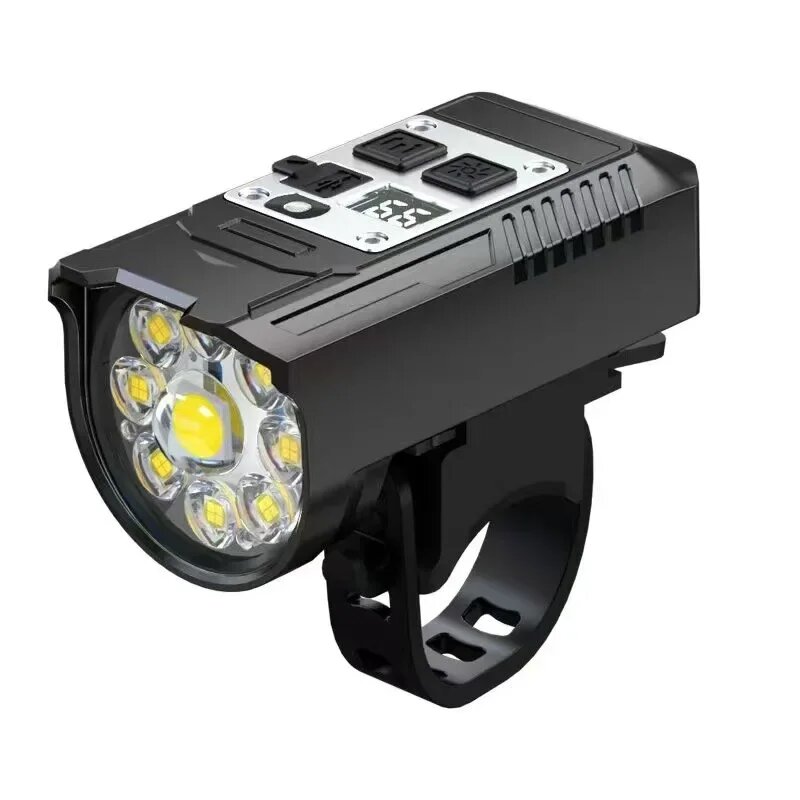 Велофонарь Bright Bicycle Light 9 LED, черный