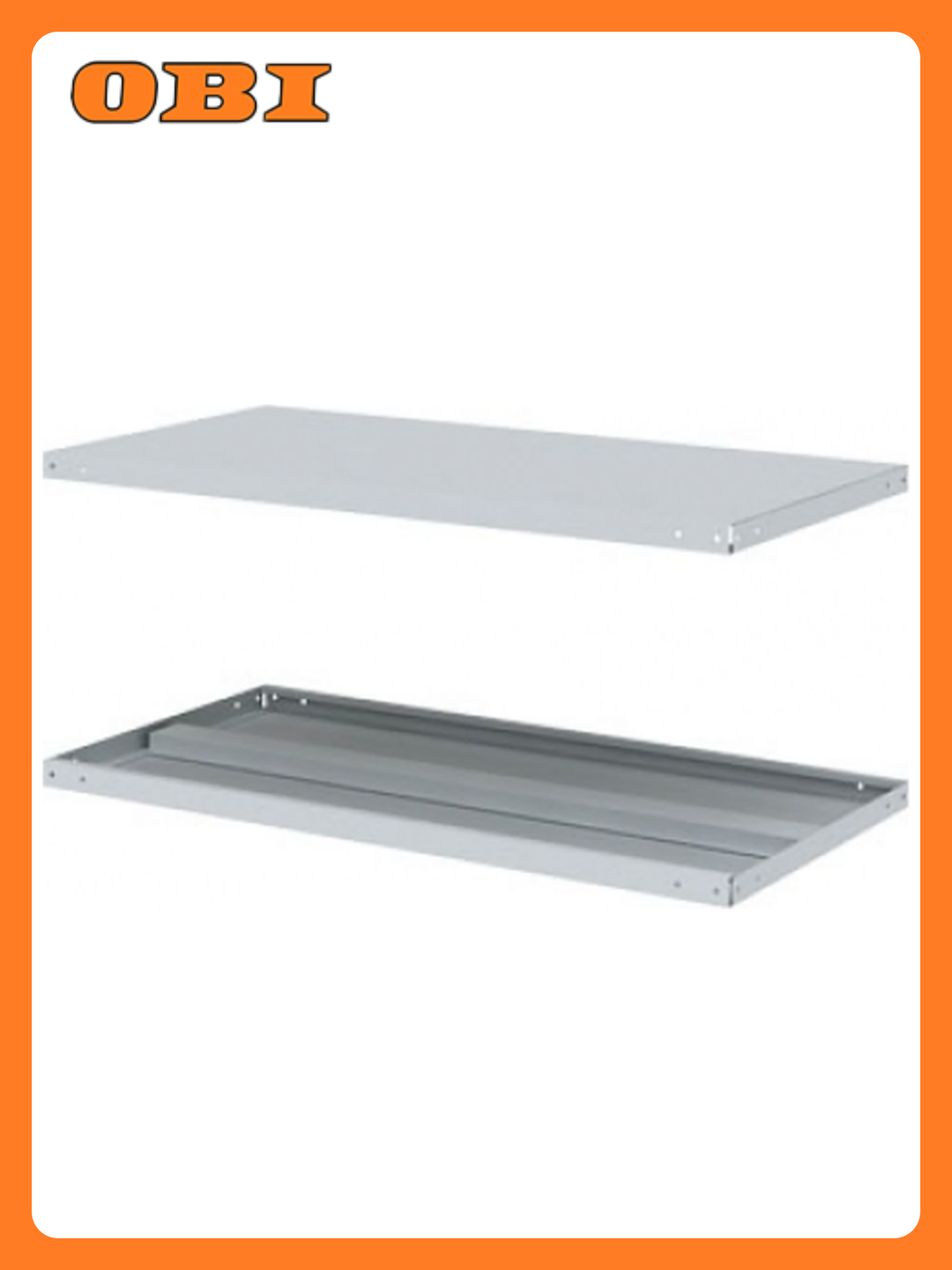 Полка пакс-металл МС-Титан, сталь, 100x50x50 см, серебристая