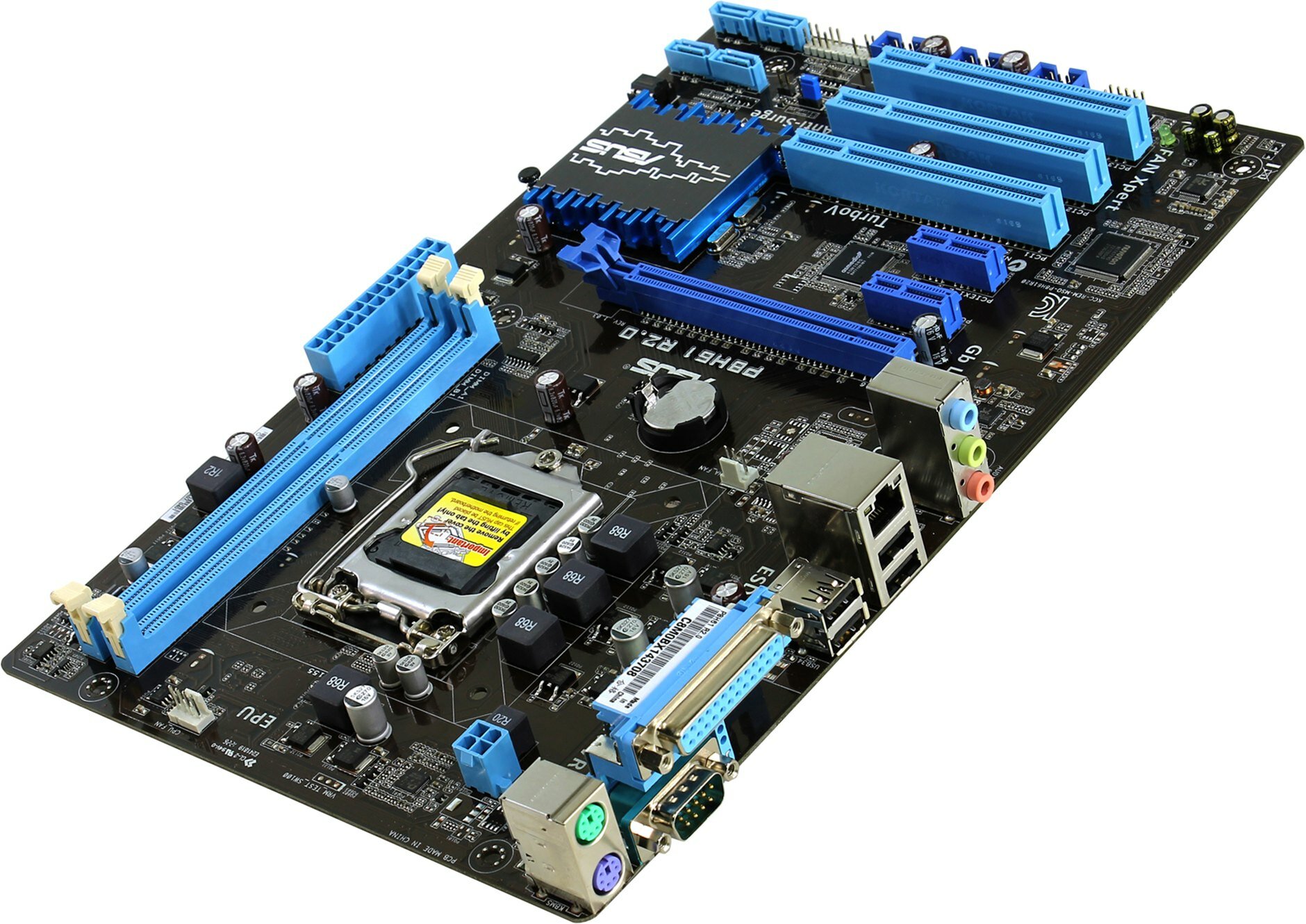 Материнская плата ASUS P8H61 R2.0 LGA1155 PCI-E GbLAN SATA ATX 2DDR3