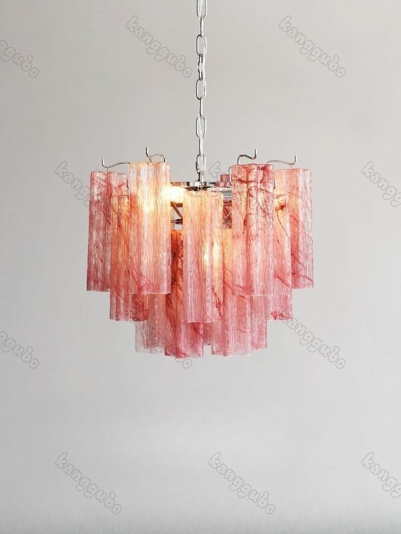 Стеклянная люстра MURANO во французском стиле