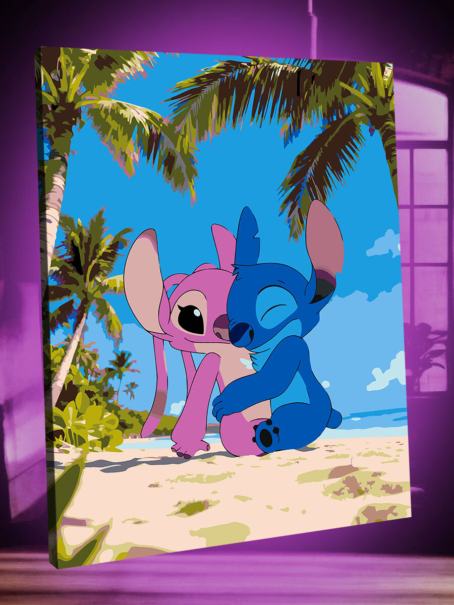 Картина по номерам Стич