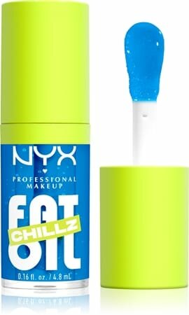 Блеск для губ NYX Professional Makeup Fat Oil Chillz, оттенок polar peppermint, 4,8 мл