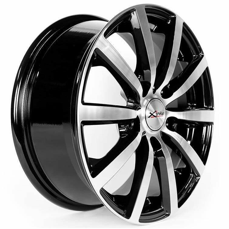 Диск колёсный X-115 6.0x15 5x112.3x57.1 ET45 BK/FP, арт.13306AX