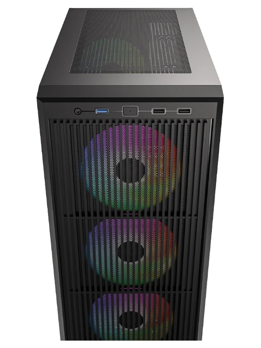 Корпус Id-cooling Case WARE 310 ARGB черный — фото 1