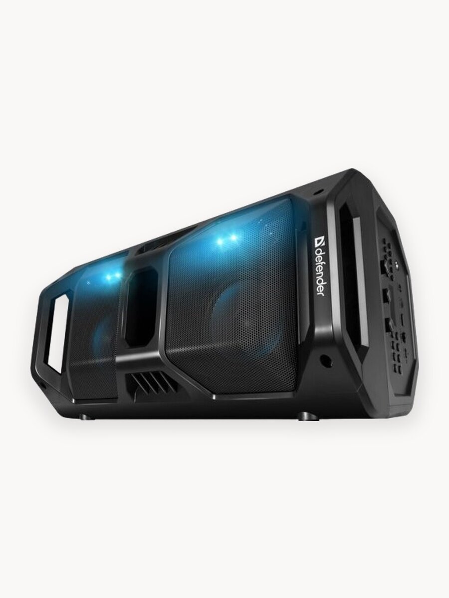 Портативная акустика Defender Rage 50Вт, Light/BT/FM/USB/LED/TWS (65109)