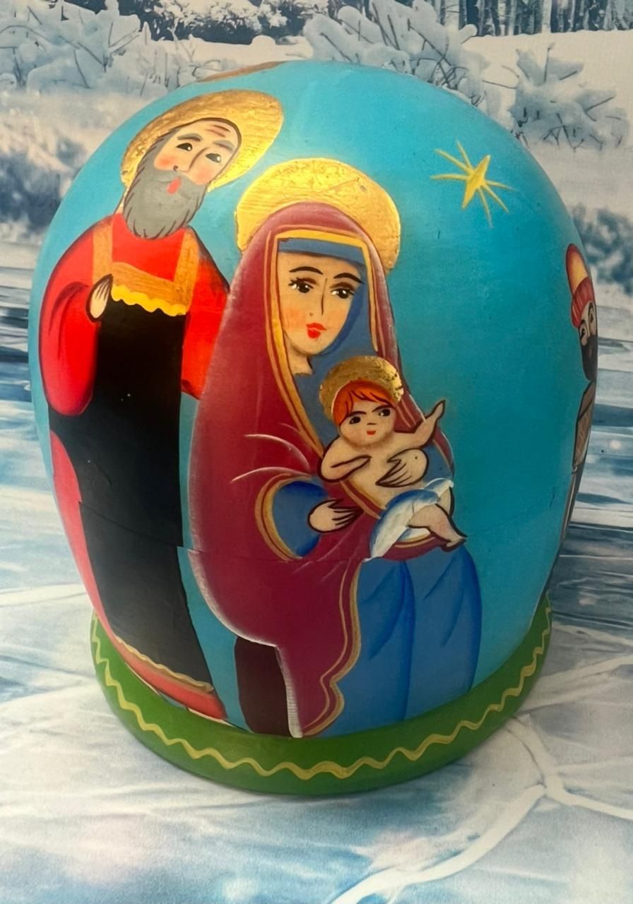 Матрешка Рождество — фото 1