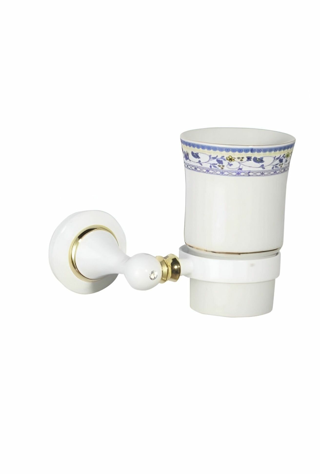 Стакан керамический для ванной комнаты настенный