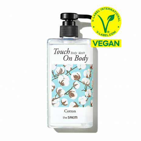 Гель для душа с экстрактом семян хлопка The SAEM Touch On Body Cotton Body Wash (300 мл)