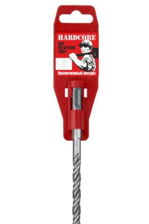 Сверло-бур по бетону SDS+ 6х310 мм "Hardcore" (20/180) 100631