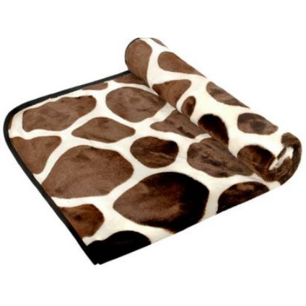 Yami-Yami Плед-подстилка для животных "Жираф" 100*75см, велсофт 0.24 кг