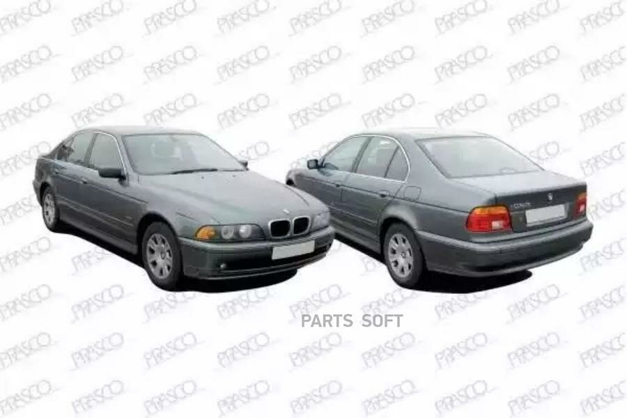 Накладка бампера переднего левая! BMW 5 Series E39 00-03 Prasco арт. BM0451238