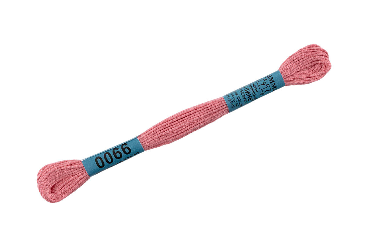 Мулине GAMMA нитки для вышивания 8м. 0066 светло-розовый, 1 штука.