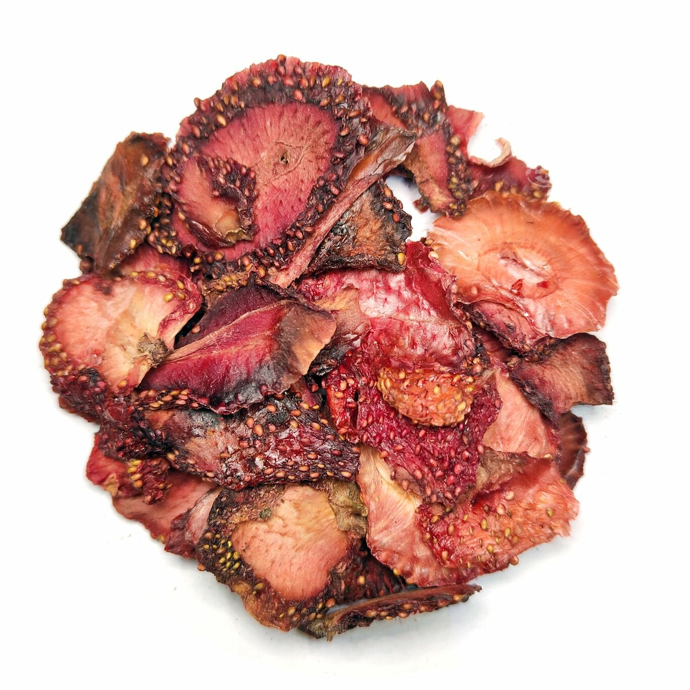 Клубника сушеная слайс, травяной чай