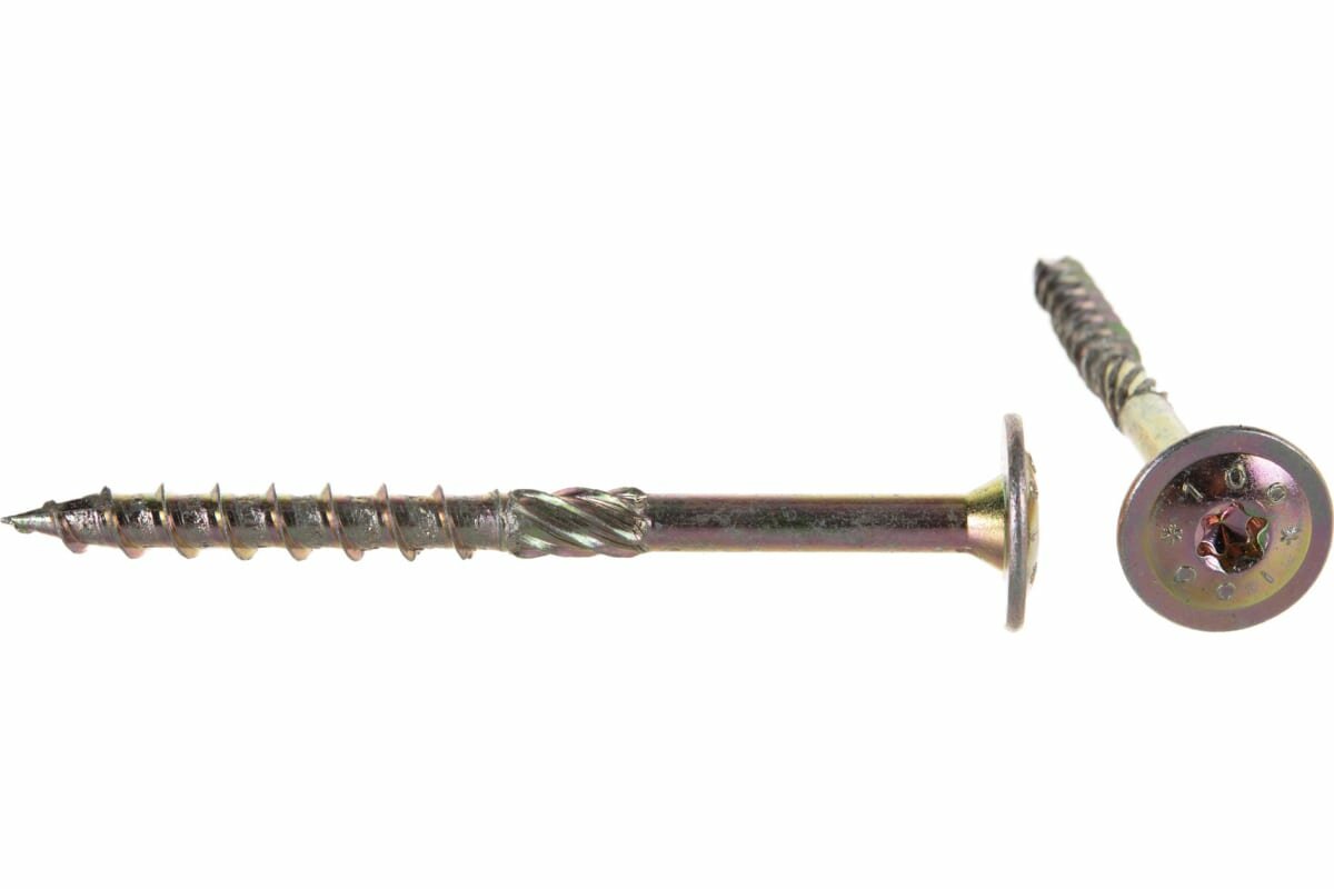 INFIX Конструкционный саморез тарельчатый для металлоконструкций 8x100 ЦЖ TX40 50 шт 50128