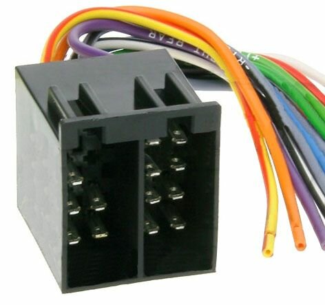 Переходник ISO разъем ответная часть (Incar ISO-002)