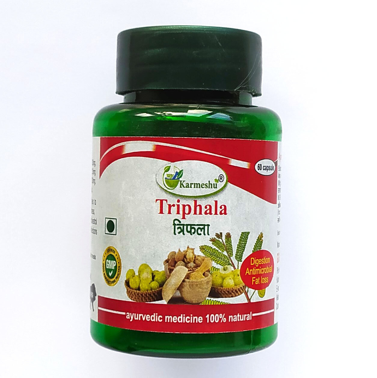 Трифала 60 Капсулах 500 МГ Кармешу Karmeshu