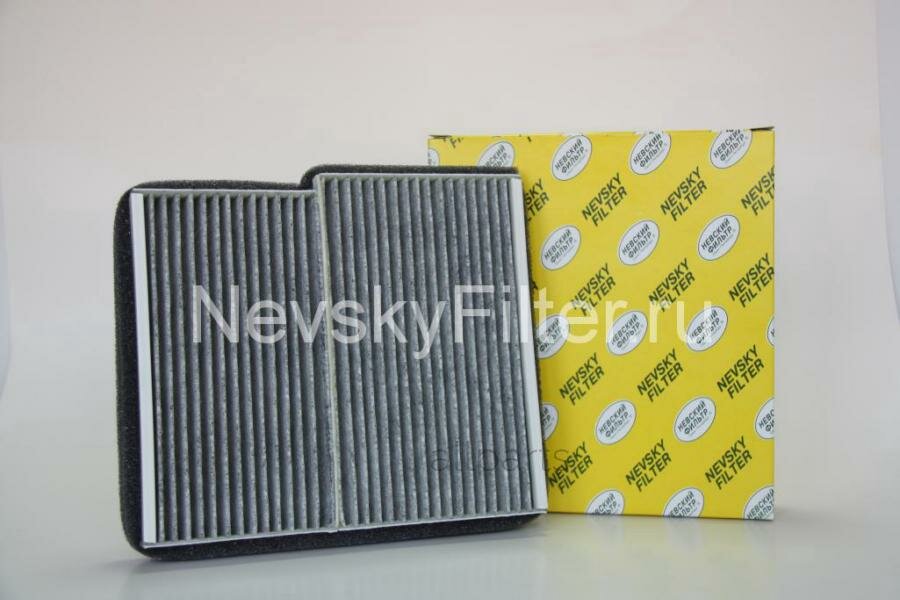 NEVSKY-FILTER NF6007C фильтр салонный! угольный\LADA Priora (2170) с кондиционером Panasonic