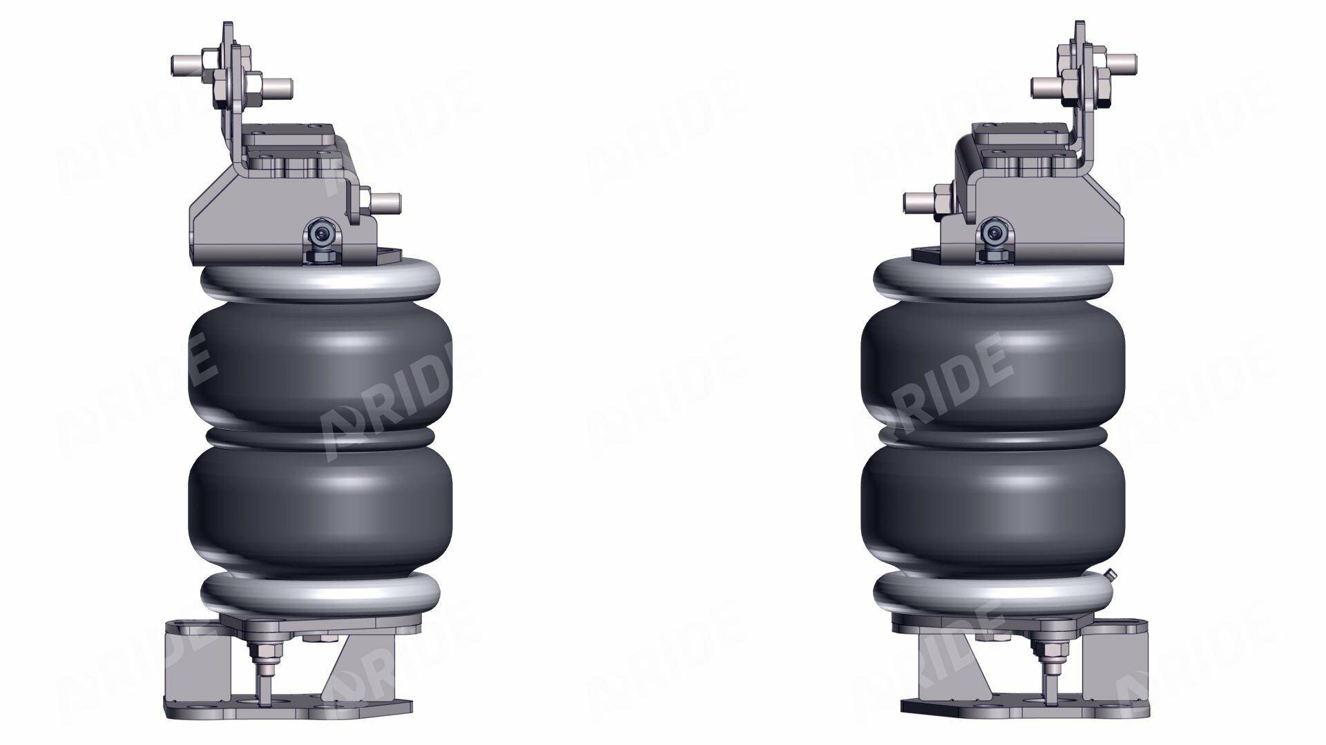 Пневмоподвеска для ВАЗ (Lada) ВИС 2346 нива, задняя ось, грузовой, Арайд, 01070