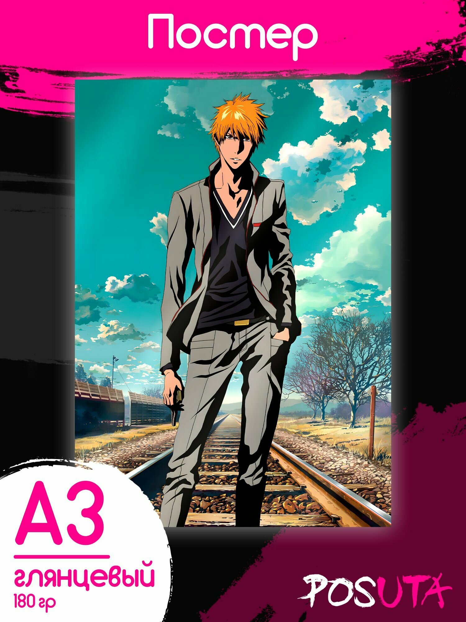 Постеры на стену аниме Блич