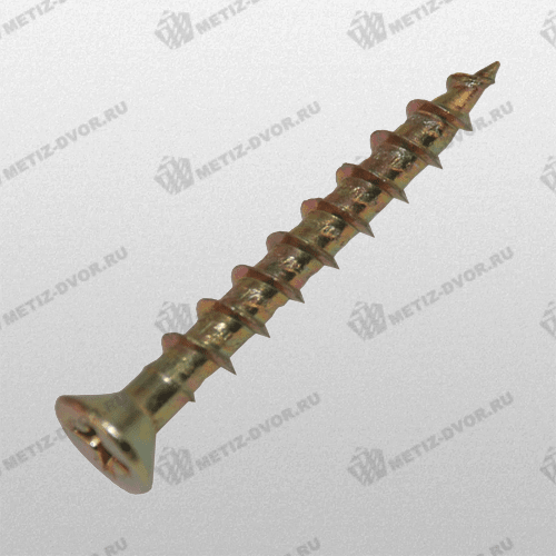 Саморез оконный 4,0x25 острый, желтый Уп (1000 шт.)